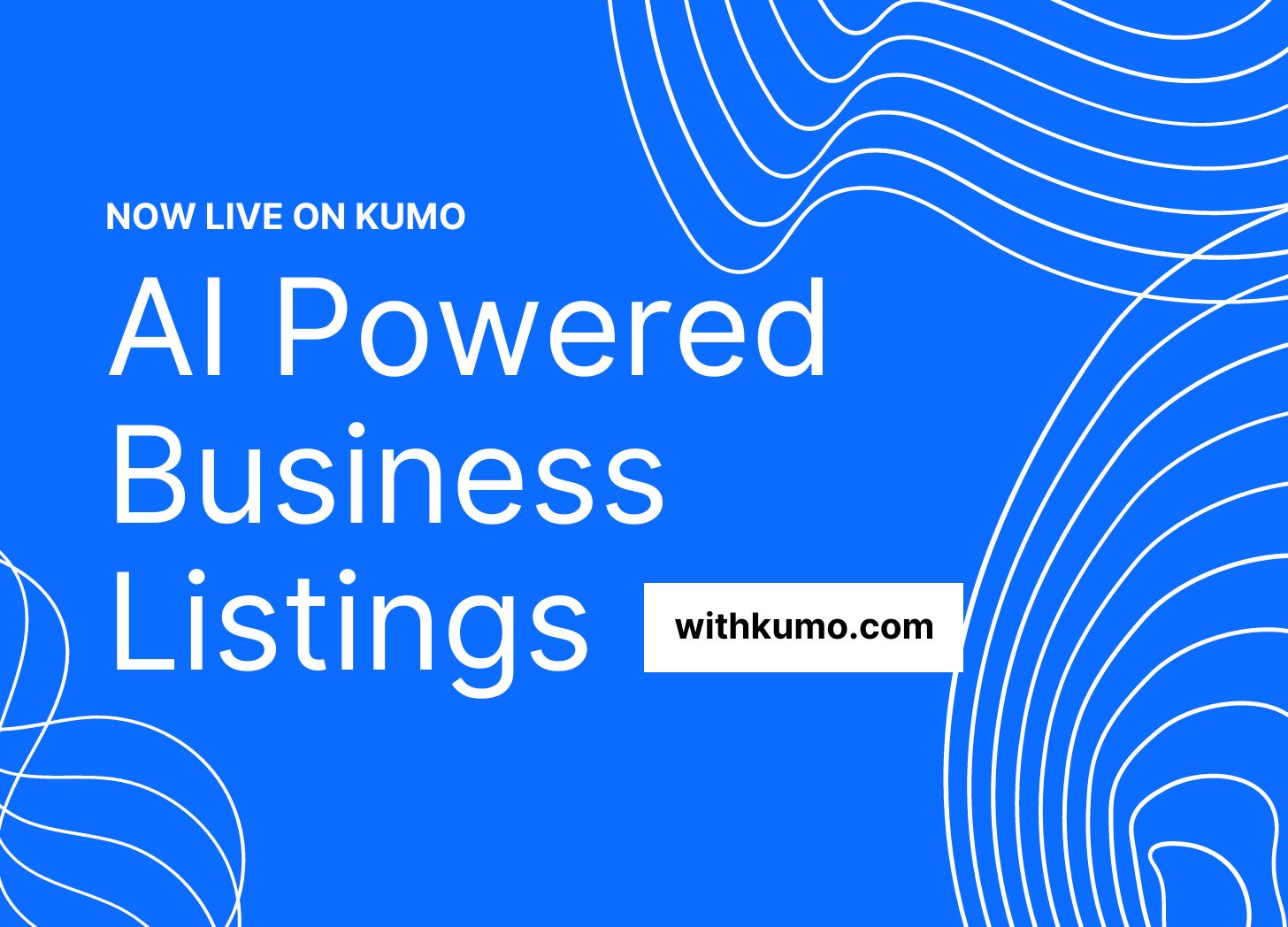 NEW FEATURE on Kumo: AI-Powered Business Listings | KUMO